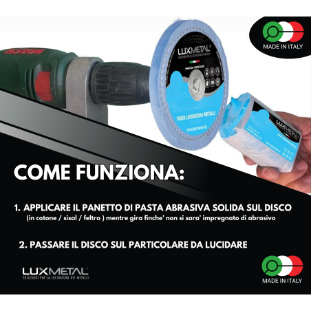 Pasta A Super Hard 700 g – Sgrossatura Metalli